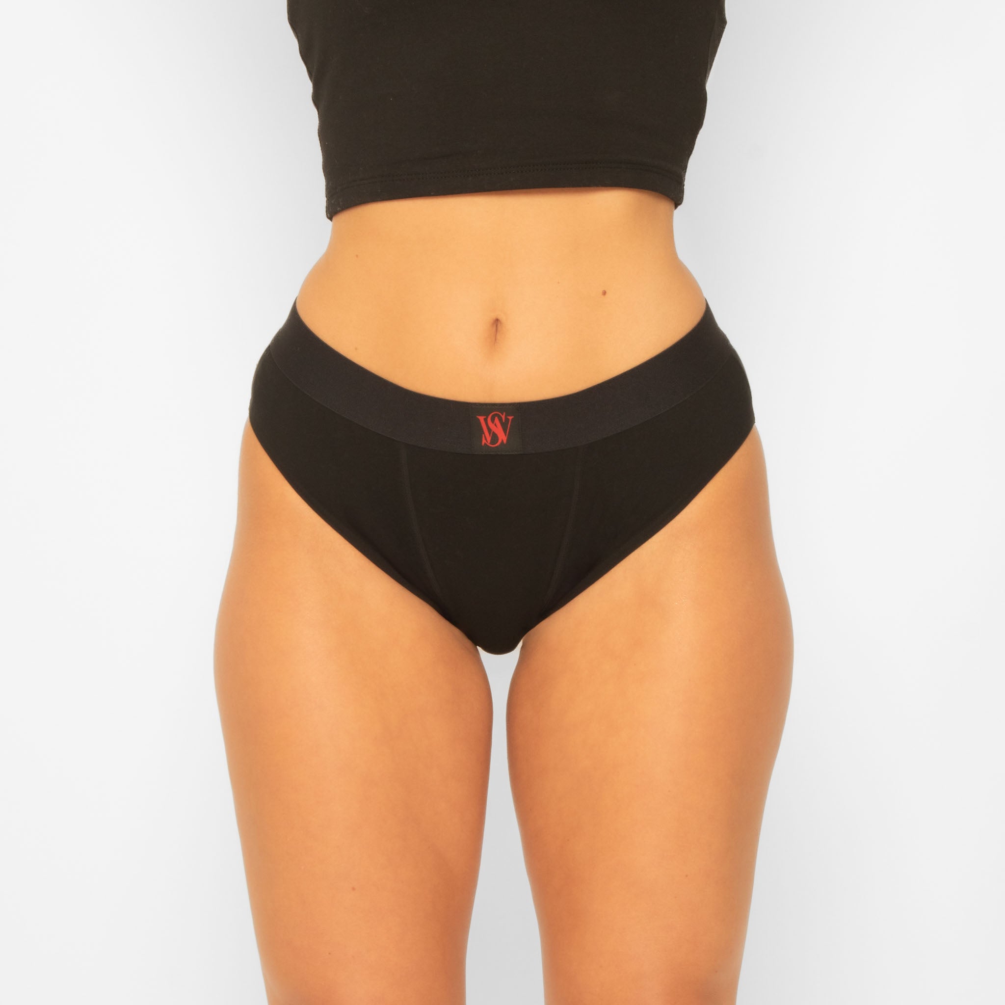 Ultimate Cotton Cheeky Briefs (With Pad Holder & Pocket) | Spicy Wear